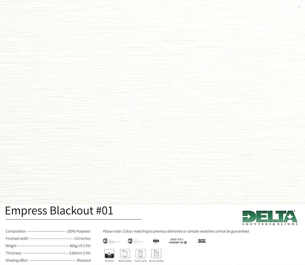 Roller Shades - Delta Shutters