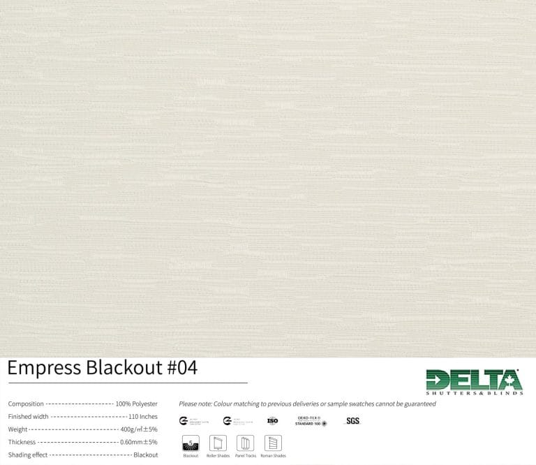 Roller Shades - Delta Shutters